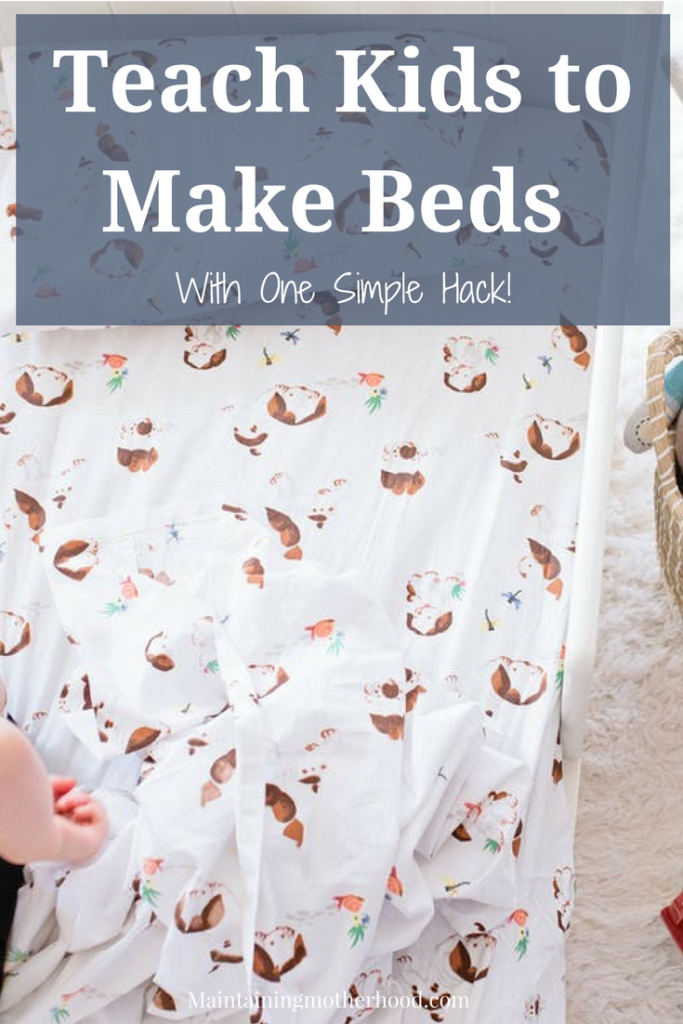 Easy Bed Making – Maintaining Motherhood