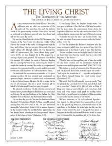 Memorizing The Living Christ – Maintaining Motherhood