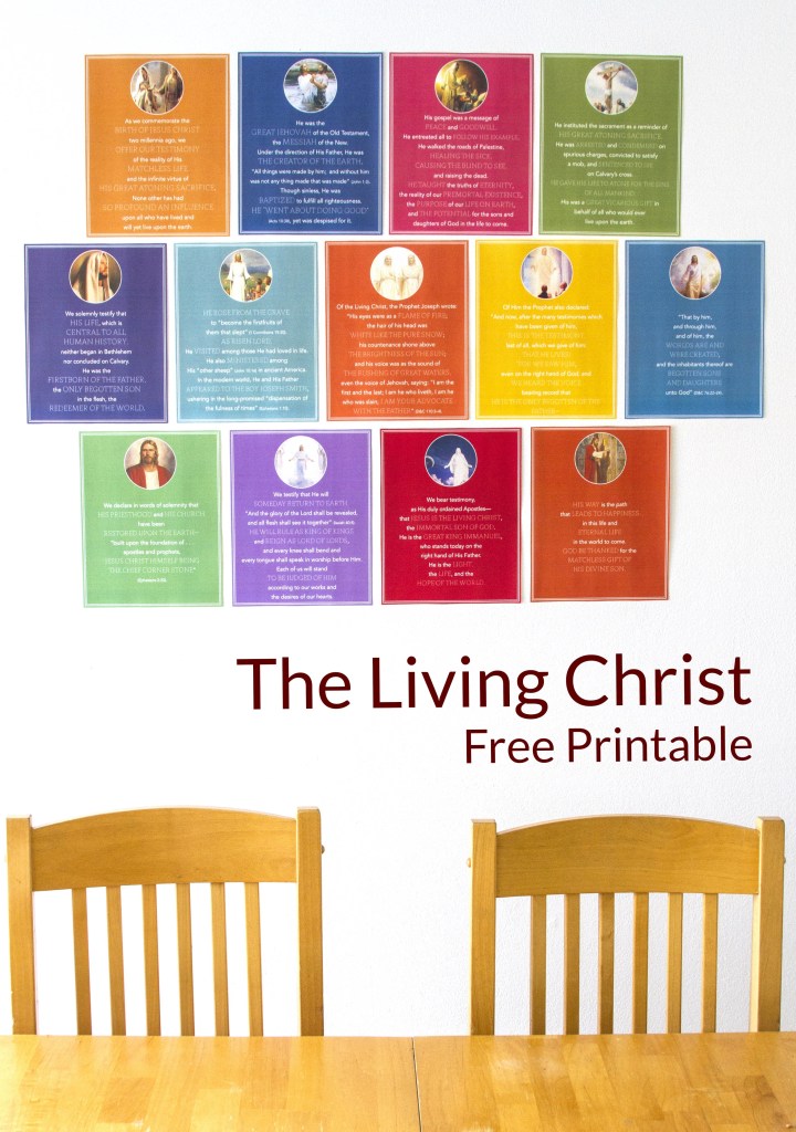 Memorizing The Living Christ – Maintaining Motherhood
