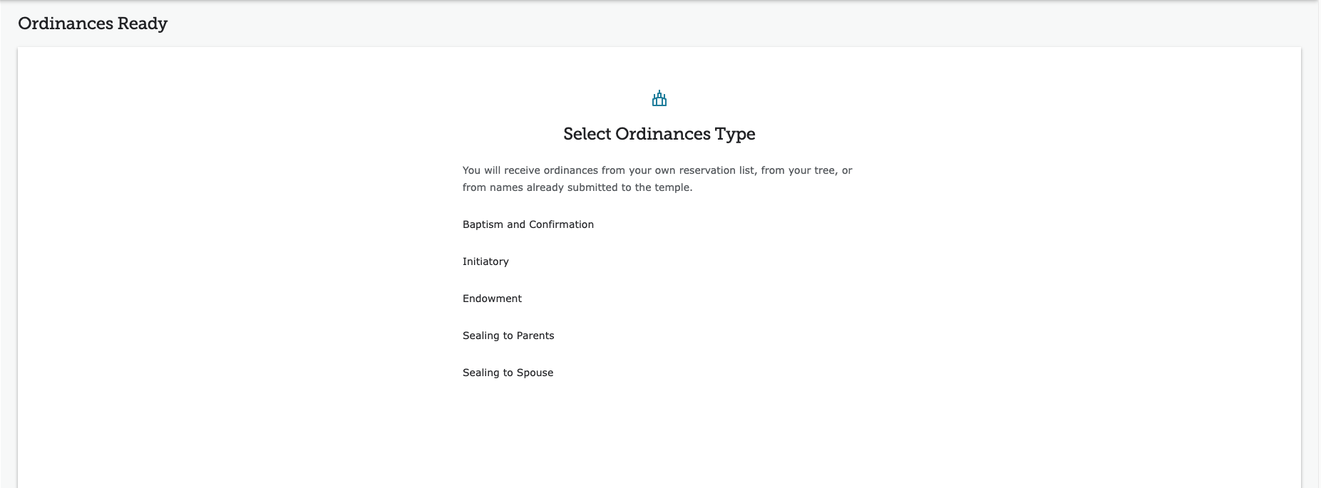 How to Use the Ordinances Ready Feature – Maintaining Motherhood