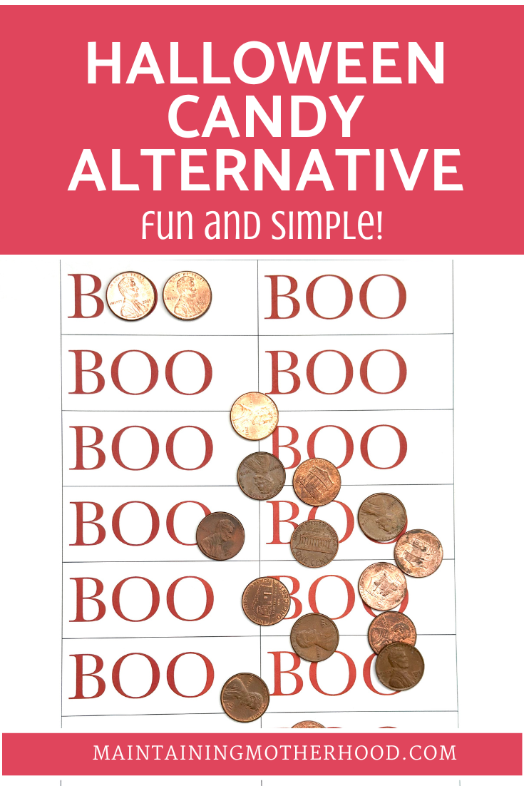 Fun and Simple Halloween Candy Alternative – Maintaining Motherhood